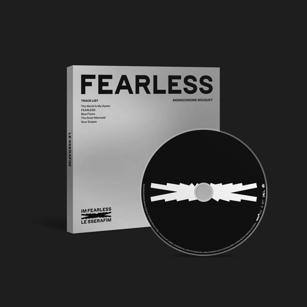 FEARLESS (Monochrome Bouquet Version): CD Box Set - Polydor Store UK