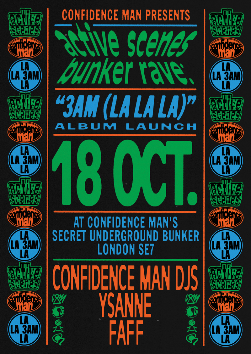 ACTIVE SCENES Limited Edition Bunker Party Print - Polydor Store UK