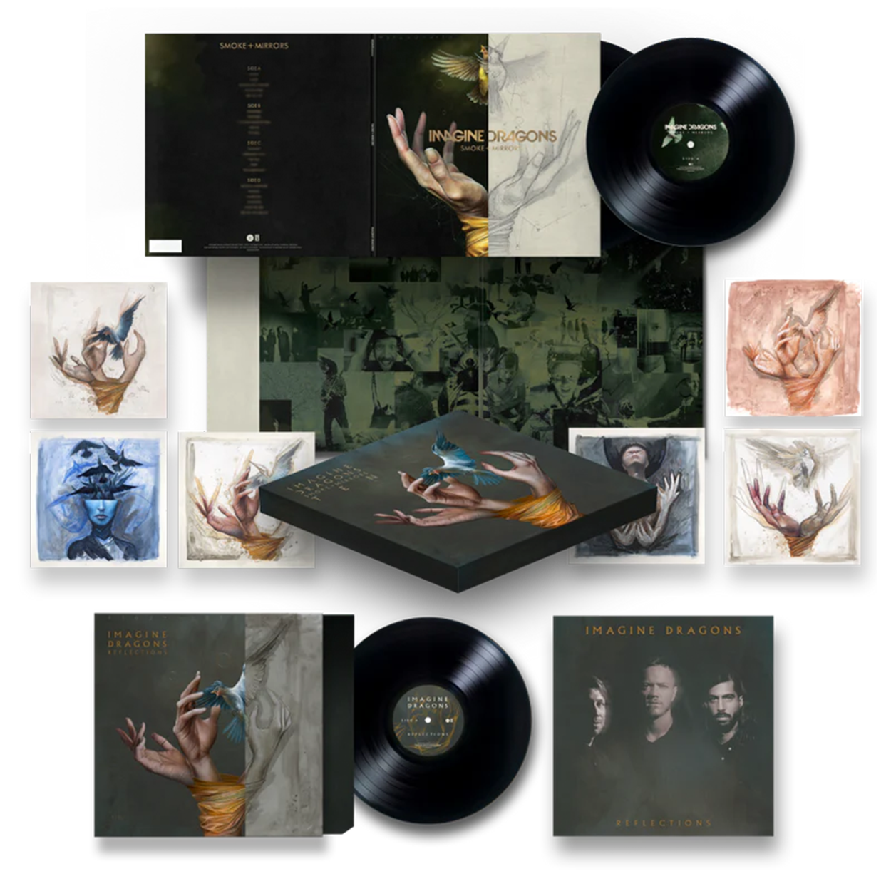 Smoke + Mirrors Ten: 3LP 140g Anniversary Box Set - Polydor Store UK