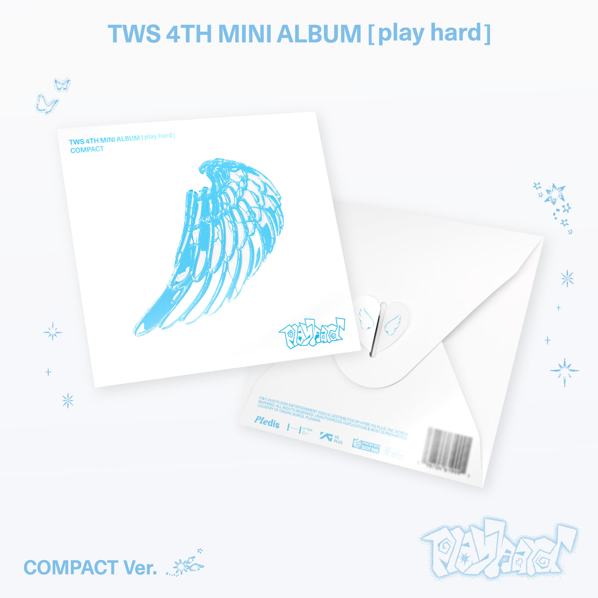 4th Mini Album ‘play hard’ (COMPACT Ver.) - Polydor Store UK