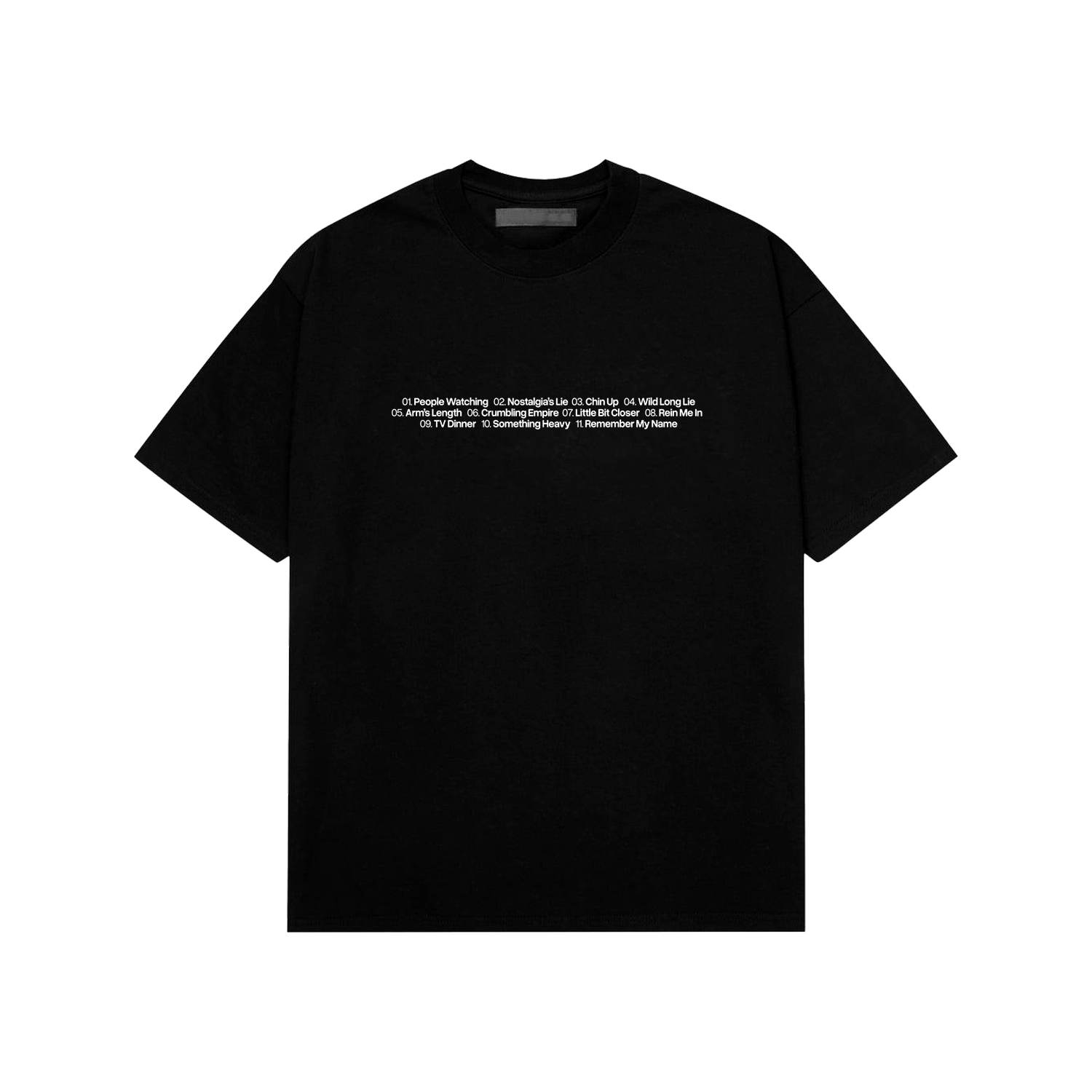 Tracklist T-Shirt - Polydor Store UK